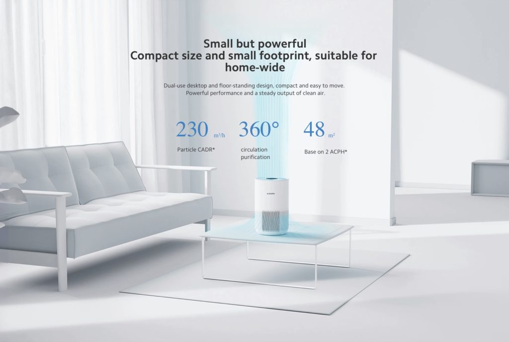 Xiaomi Smart Air Purifier 4 Compact - Switch Concept