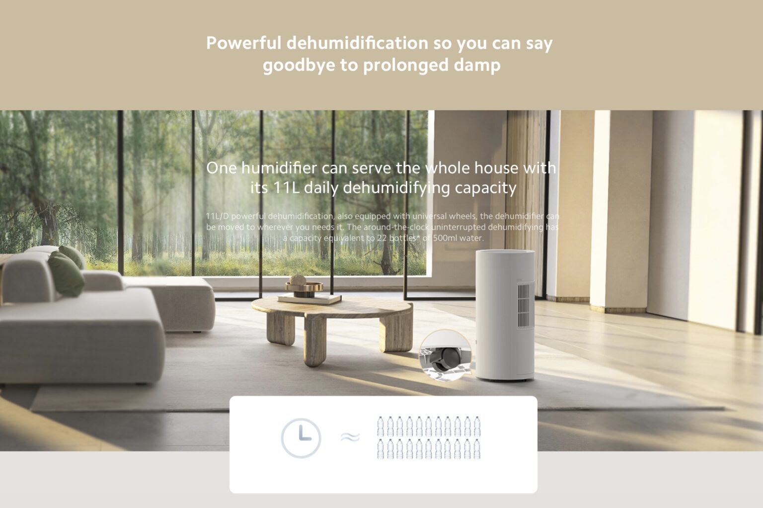 Xiaomi Smart Dehumidifier - Switch Concept