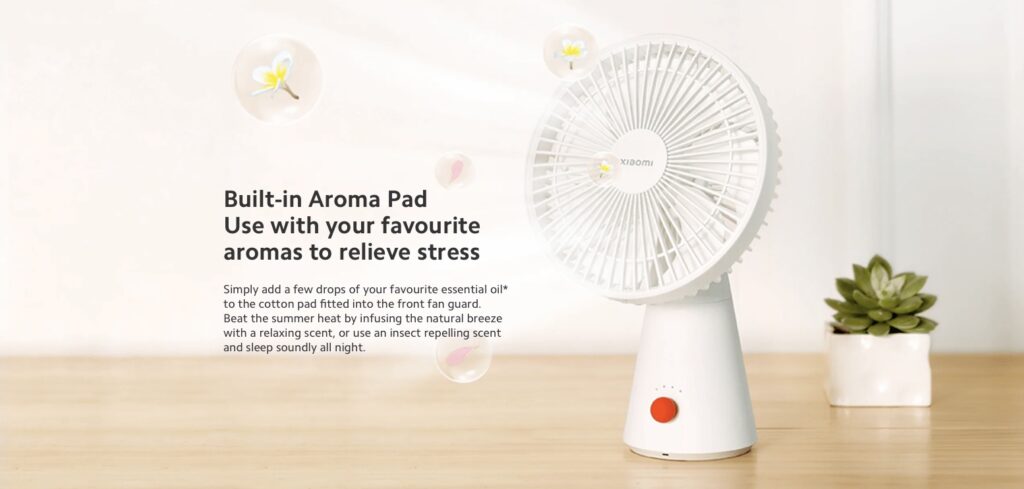 Xiaomi Rechargeable Mini Fan - Switch Concept